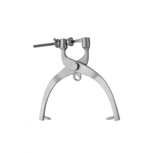 Crutchfield Skull Traction Tongs Medium Pattern Stainless Steel