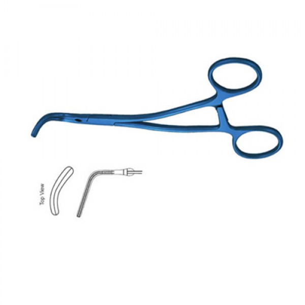 Bramanian Infant Aorta Clamp Miniature aorta clamp,Atraumatic jaw,30mm ...
